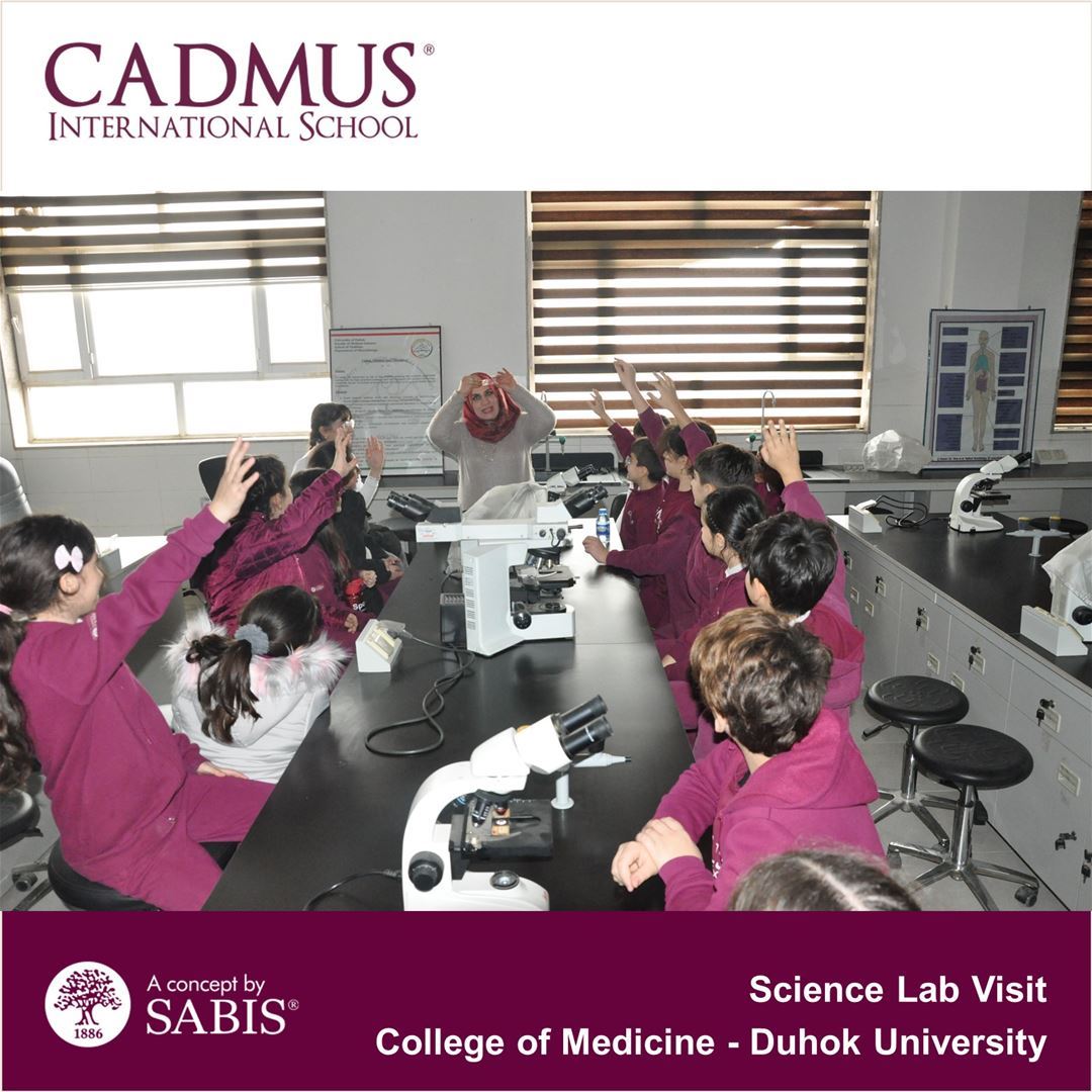 Science Lab visit - Duhok University - CADMUS International School® – Duhok